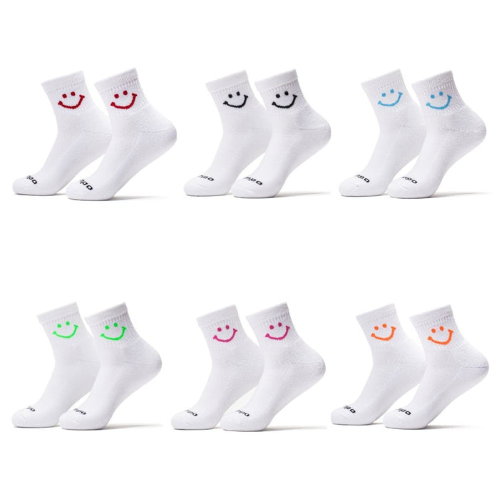 Smiley Pack - del campo golf socks | made in the USA